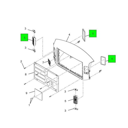 3625314C1 Navistar International | HVAC Seal | Source One Parts Center