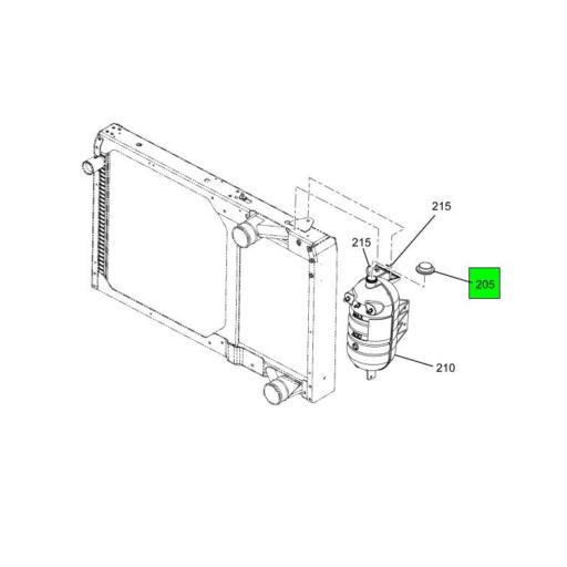 3589278C2 Navistar International | Radiator Surge Tank Cap | Source One ...