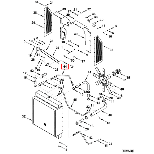 3170216 Cummins | Water Transfer Tube | Source One Parts Center
