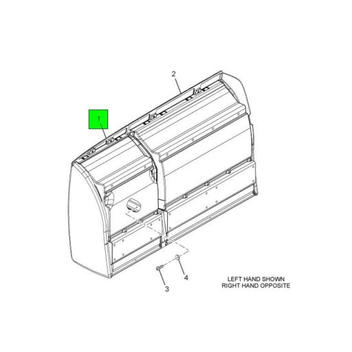 6130827C91 Navistar International | Console Box Air Line Single ...