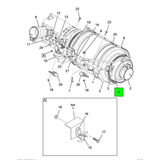 2594039C1 Navistar International | Torca Clamp 4 in at Catalyst ...
