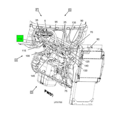 3741342C91 Navistar International | Hose Air Conditioning Evaporator to ...