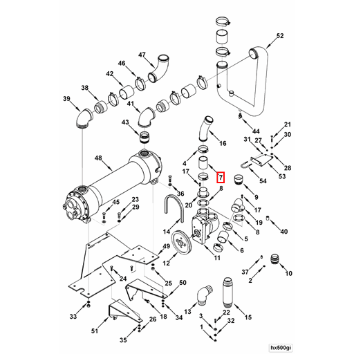 68379 Cummins | Plain Hose | Source One Parts Center