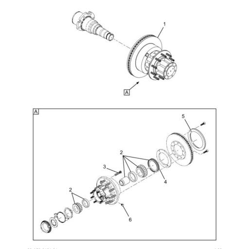 4110319C92 Navistar International | Rear Wheel Hub Right Aluminum 10 ...