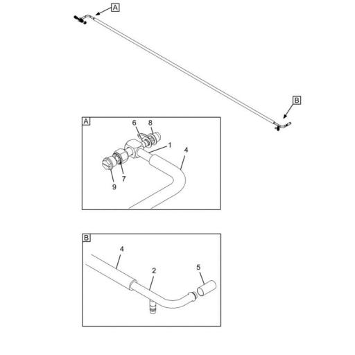 3541375C92 Navistar International | Hose Air Conditioning Assembly ...
