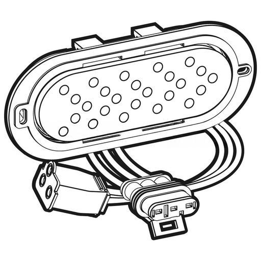 60082Y Kenworth | LED Sequential Tail Light Kit with Flange and Adapter ...