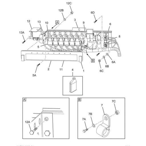 6106449F93 Navistar International | Base Harness Without Clipping Bar ...