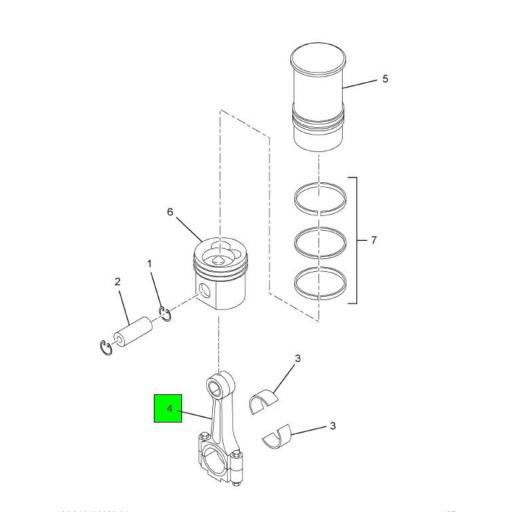 1810049C1 Navistar International | Cross Shaft Accelerator Bushing ...