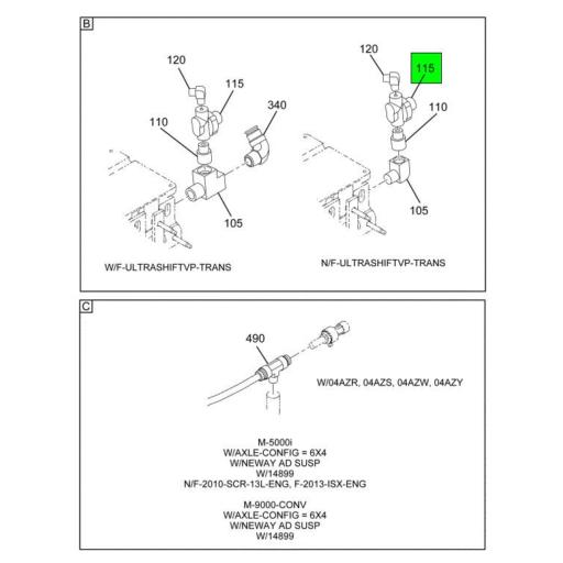 2585470C93 Navistar International | Pressure Protection Valve | Source ...