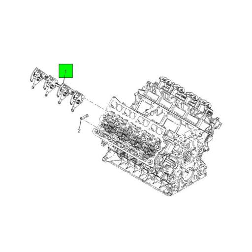 1880499C91 Navistar International | Support Assembly with Rocker Arms ...