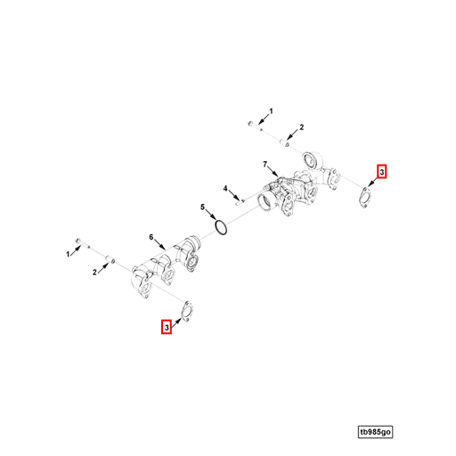 5316185 Cummins | Exhaust Manifold Gasket | Source One Parts Center
