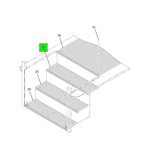 447051010 IC Bus | Step Top Tread Dark Gray 2-1/2 in Strip | Source One ...