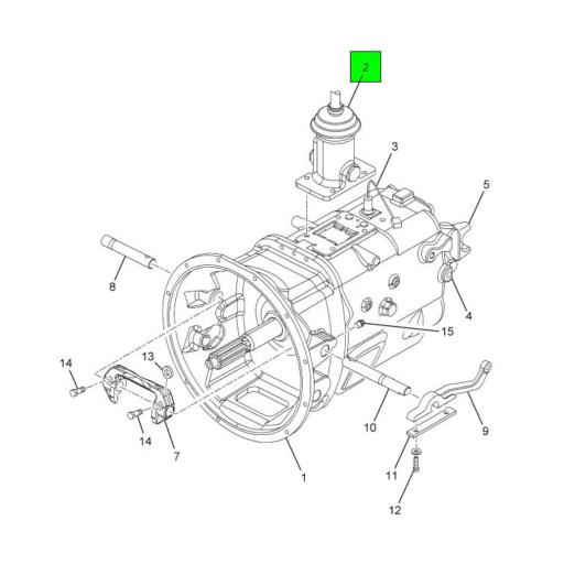3531786C91 Navistar International | Lever Control Housing | Source One ...