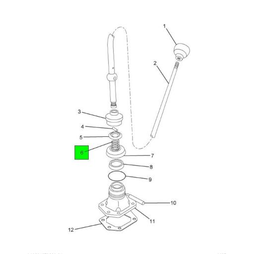 70344R1 Navistar International | SPRING CONTROL LEVER | Source One ...