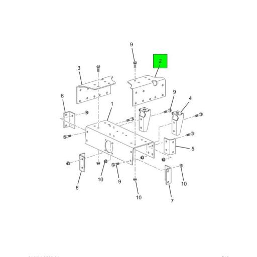 4114953C1 Navistar International | Left-Hand Reinforcement Support ...