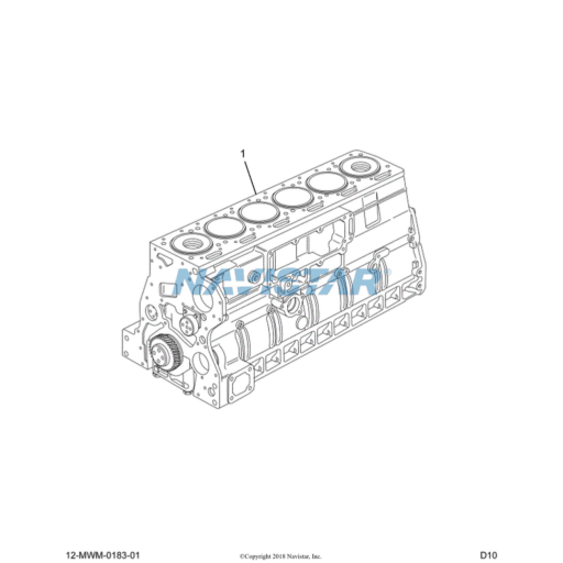 2601335C91 Navistar International | Short Block Engine | Source One ...
