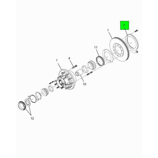 2523132C91 Navistar International | Brake Kit with Anti-Lock Braking ...