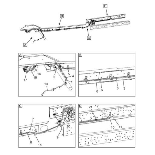 3518754C2 Navistar International | 12-Point Brake Caliper Tie Bar Bolt ...