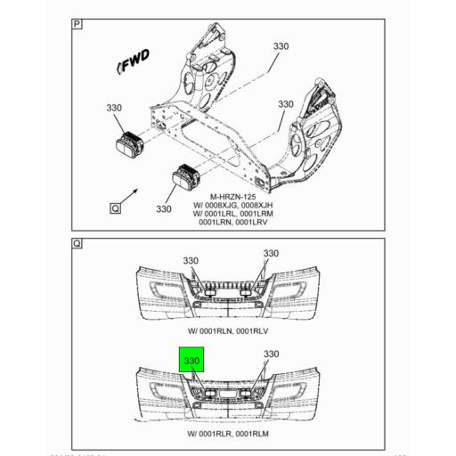 4079808C92 Navistar International | Fog Light White LED | Source One ...