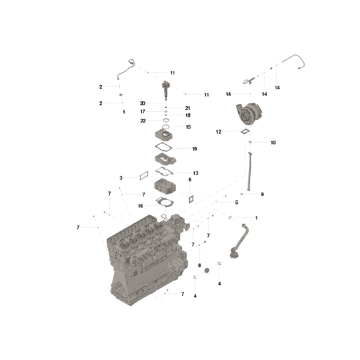 4352586 | Cummins® | Single Head Gasket Kit | Source One Parts Center