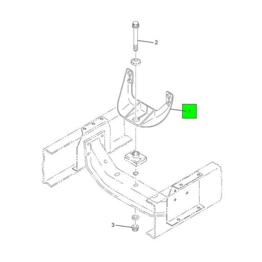 1678000C3 Navistar International | Front Engine Mounting Bracket ...