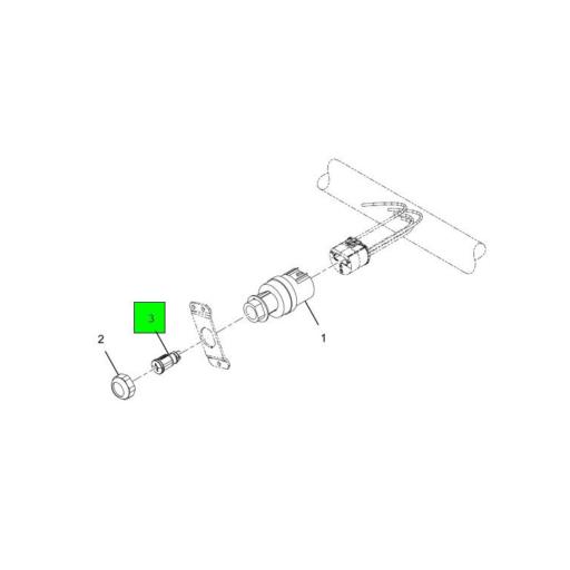 3546620C91 Navistar International | Crew Door Lock Cylinder Kit ...