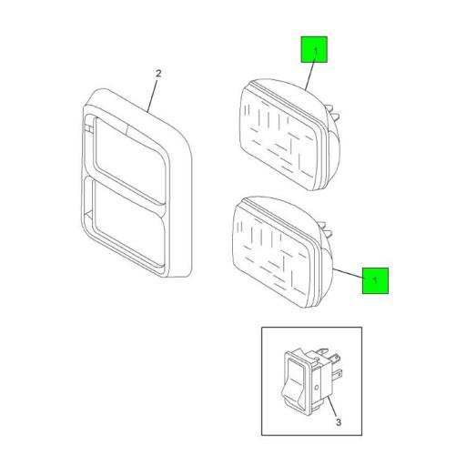 1691211C1 Navistar International | Headlight Bezel Ring | Source One ...