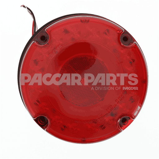 LL060302 Kenworth | 7-Inch Round LED Bus Signal Light Red | Source One ...