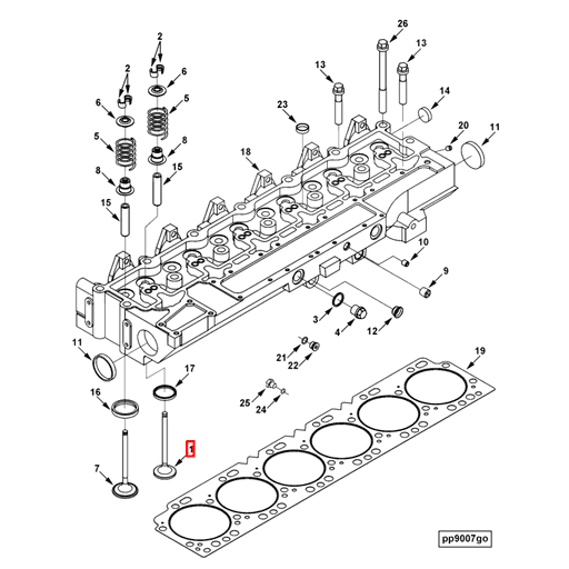 2878507 Cummins | Exhaust Valve | Source One Parts Center