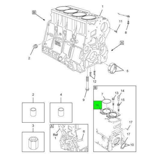 2591132C1 Navistar International | Cylinder Head Gasket | Source One ...