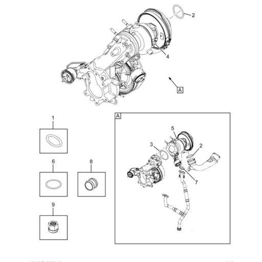 5011060R92 Navistar International | Turbocharger Remanufactured Kit ...