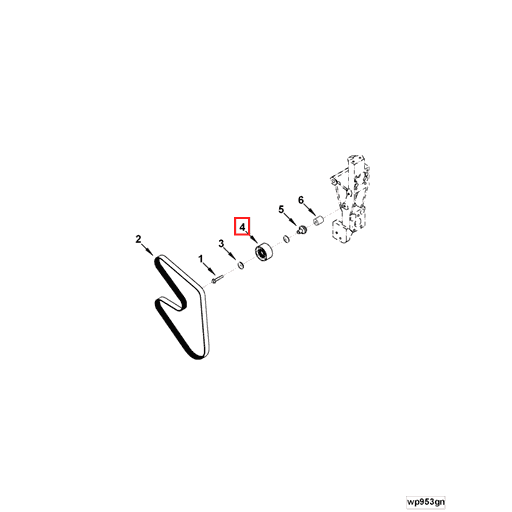 3933395 Cummins | Idler Pulley | Source One Parts Center