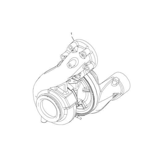 5011231R91 Navistar International | Remanufactured LP-13L Turbocharger ...