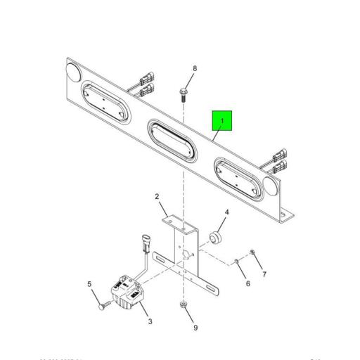 4132646C91 Navistar International | Tail Light and Stop Light | Source ...