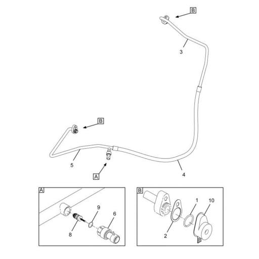 3605975C95 Navistar International | AC Hose Assembly Condenser to ...