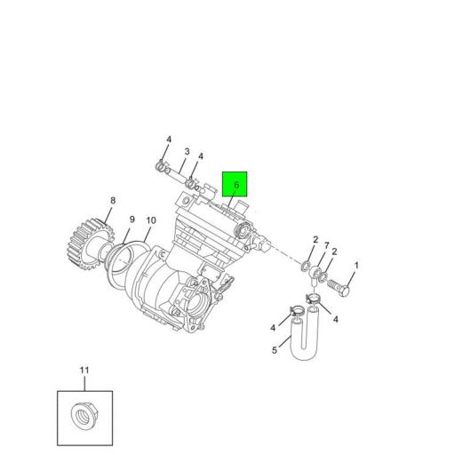3620107C91 Navistar International | COMPRESSOR AIR KNORR LK 39 | Source ...