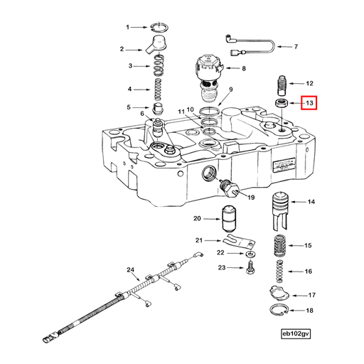 3871641 Cummins | Hexagon Nut | Source One Parts Center