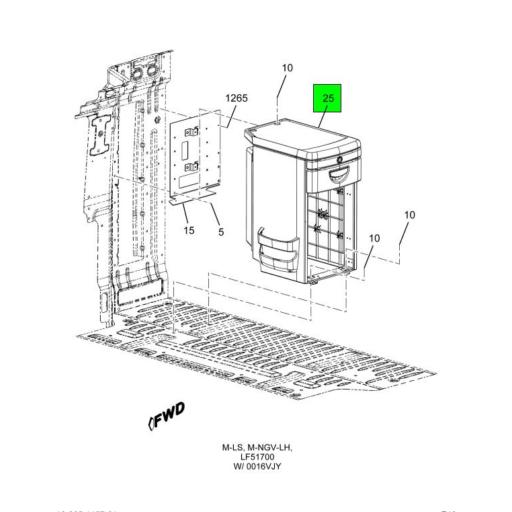 6103624C94 Navistar International | Refrigerator Cabinet Assembly ...