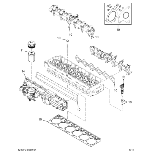 1893941C97 Navistar International | Engine Overhaul Kit 215-230 HP ...