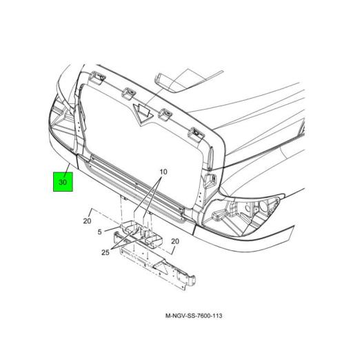 3707883C95 Navistar International | Hood Assembly HDD113 With Hitch ...