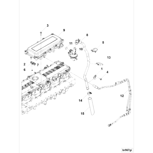 5284074 Cummins | Breather Tube | Source One Parts Center