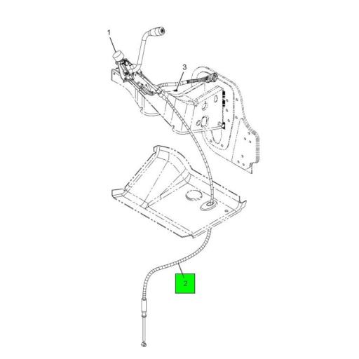 2607848C91 Navistar International | Transmission Shift Selector Cable ...