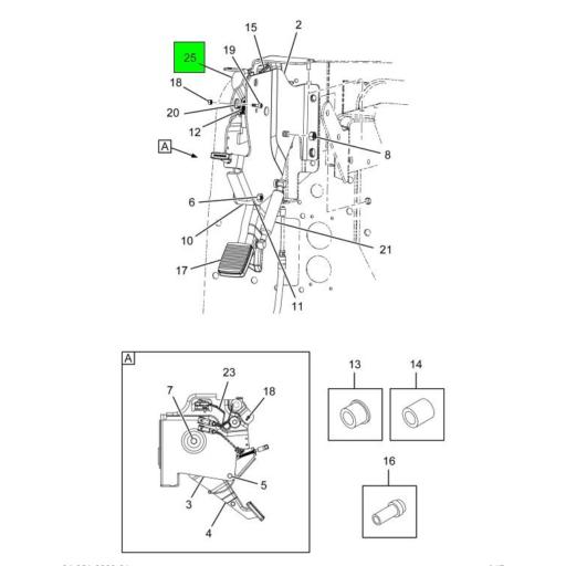 4051440C1 Navistar International | Pedal Solenoid | Source One Parts Center