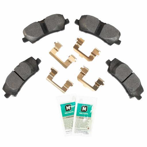 BRF1566 Ford | Disc Brake Pad Set Kit Lining - Rear 6-MT | Source One ...