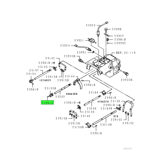 MF472594 Mitsubishi FUSO | Spring Pin | Source One Parts Center