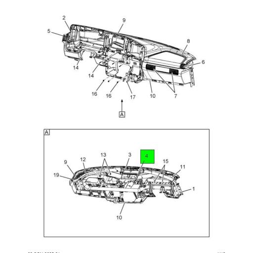3765173C4 Navistar International | Air Conditioner Duct Windshield ...