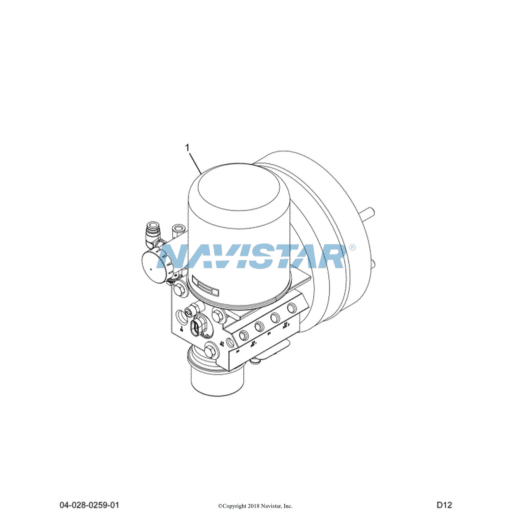 BX5008414 Navistar International | Air Dryer Filter Spin-On | Source ...