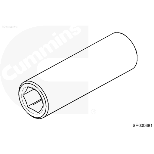 3163484 Cummins | 24mm Impact Socket | Source One Parts Center