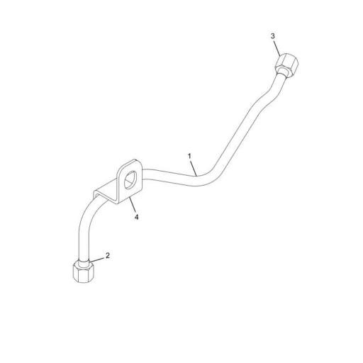 1884360C1 Navistar International | TUBE ASSEMBLY AIR COMPRESSOR OIL ...