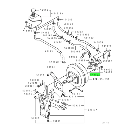MK429255 Mitsubishi FUSO | Brake Master Cylinder Assembly | Source One ...
